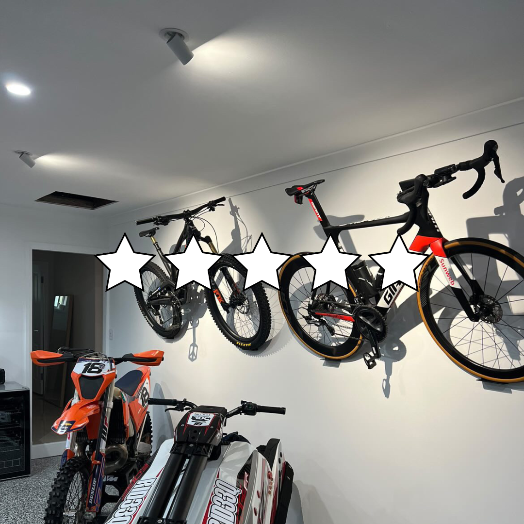 Bikeriser™ - A Stylish Wall Mount For Your Bike